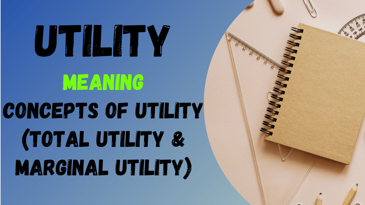 Utility In Economics Meaning Concepts Total Utility Marginal