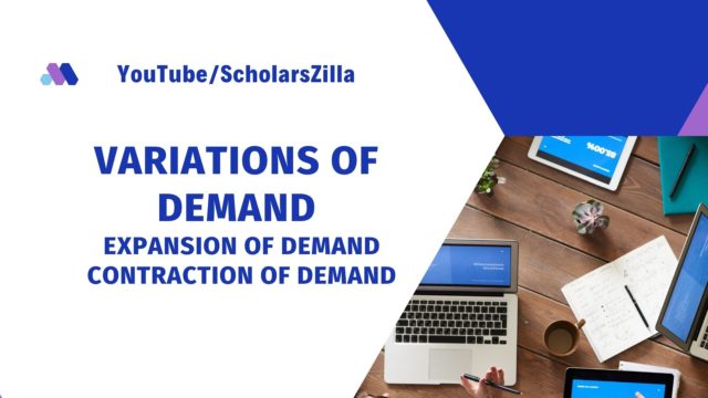 Contraction and Expansion of Demand (Variations in Demand) | Free ...