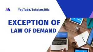 Exception of Law of Demand (6 Points) | Free Economic Blogs - ScholarsZilla