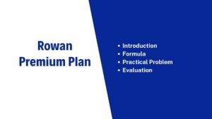 Rowan Premium Plan | Labour Cost - Free Cost Accounting Articles ...