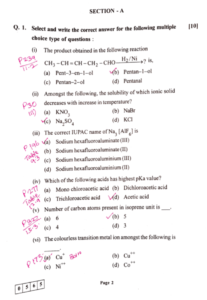 Chemistry Paper HSC 2021 | Free Download - ScholarsZilla