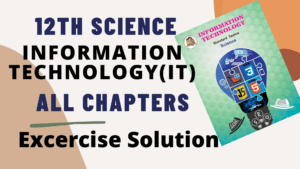 12th Science IT Textbook Solutions Maharashtra Board (Free Solution ...
