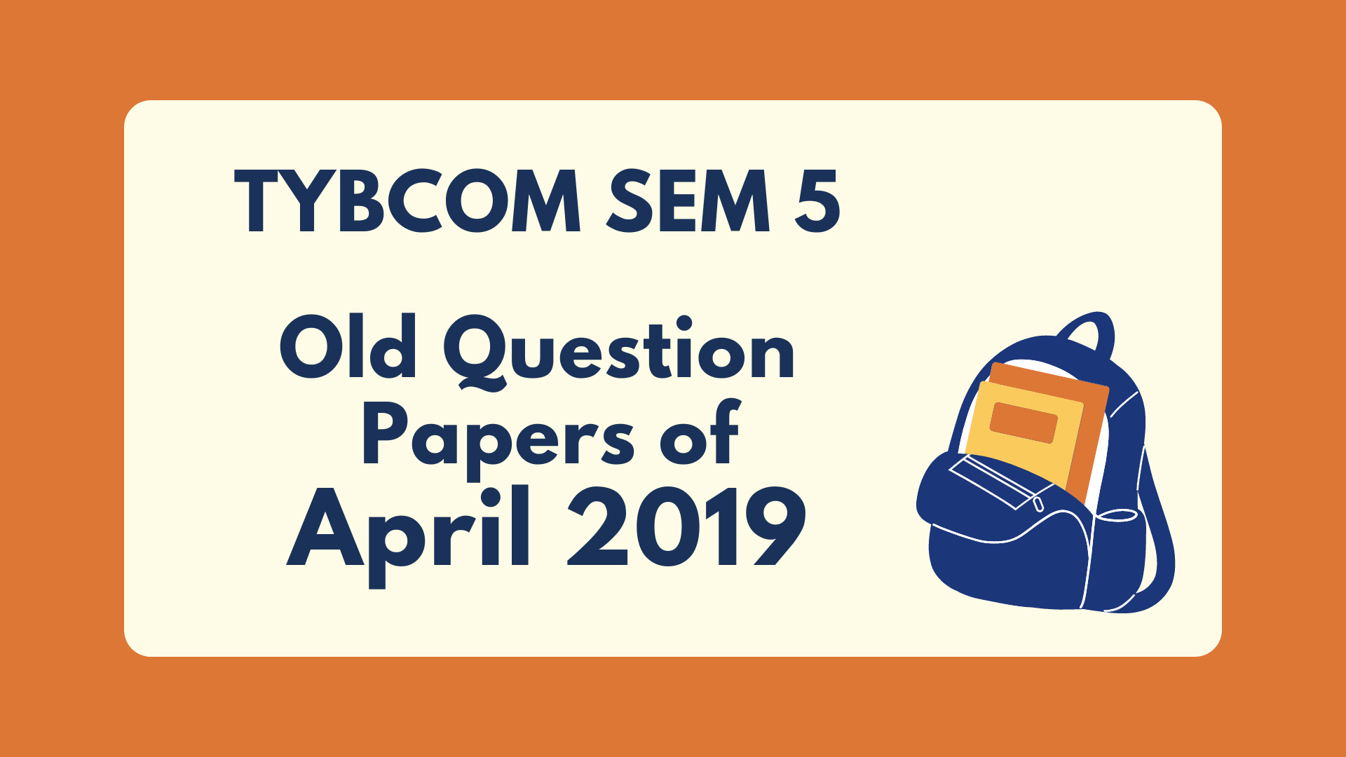 Mumbai University Old Question Papers TYBCOM SEM 5 April 2019 Free mumbai-university-old-question-papers-tybcom-sem-5-april-2019-free