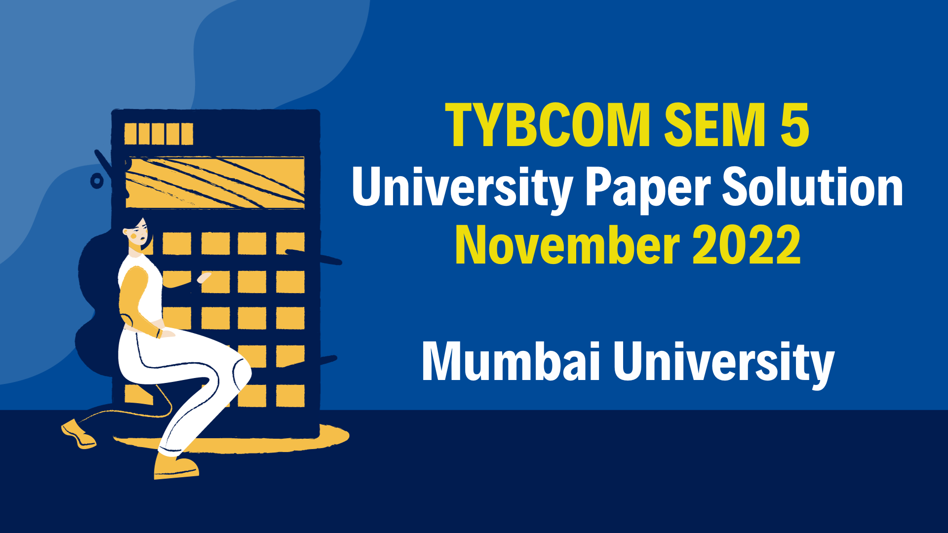 TYBCOM SEM 5 Question Paper 2022 November - (Download Free pdf ...